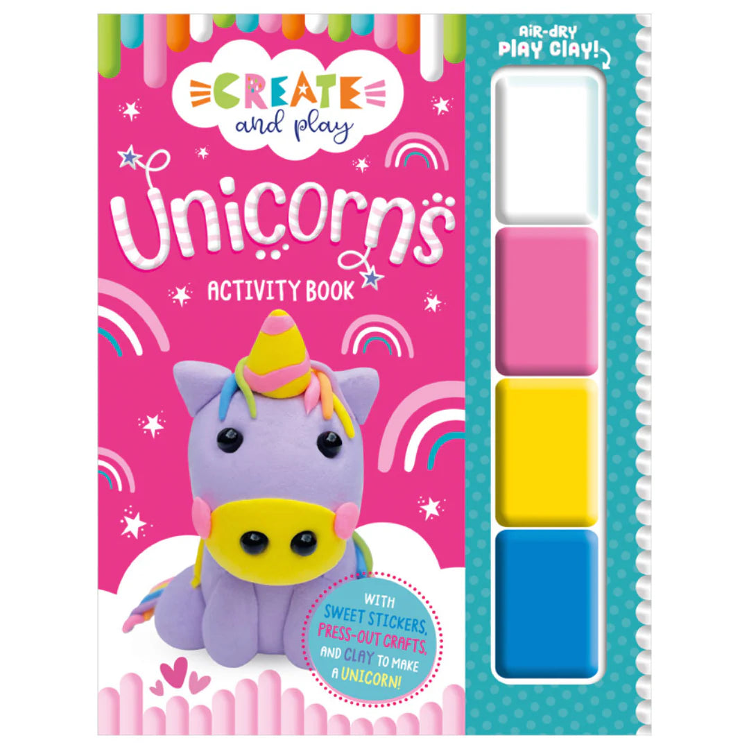 Libro de actividades: Create and Play Unicorns – Ricciakids