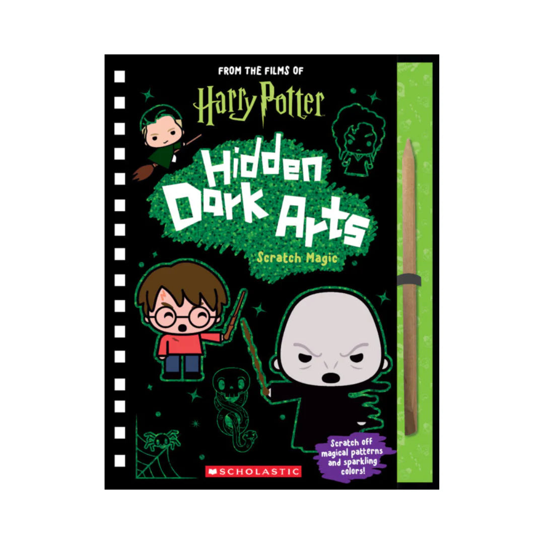 Harry Potter libro para raspar Scratch Magic: Hidden Dark Arts – Ricciakids