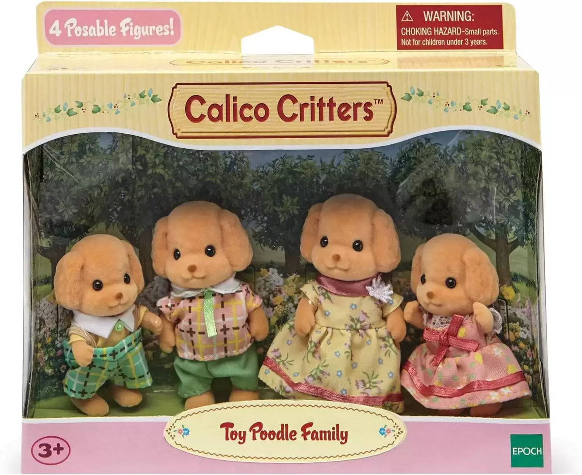 Familia Perro Caniche o Poodle by Calico Critters – Ricciakids
